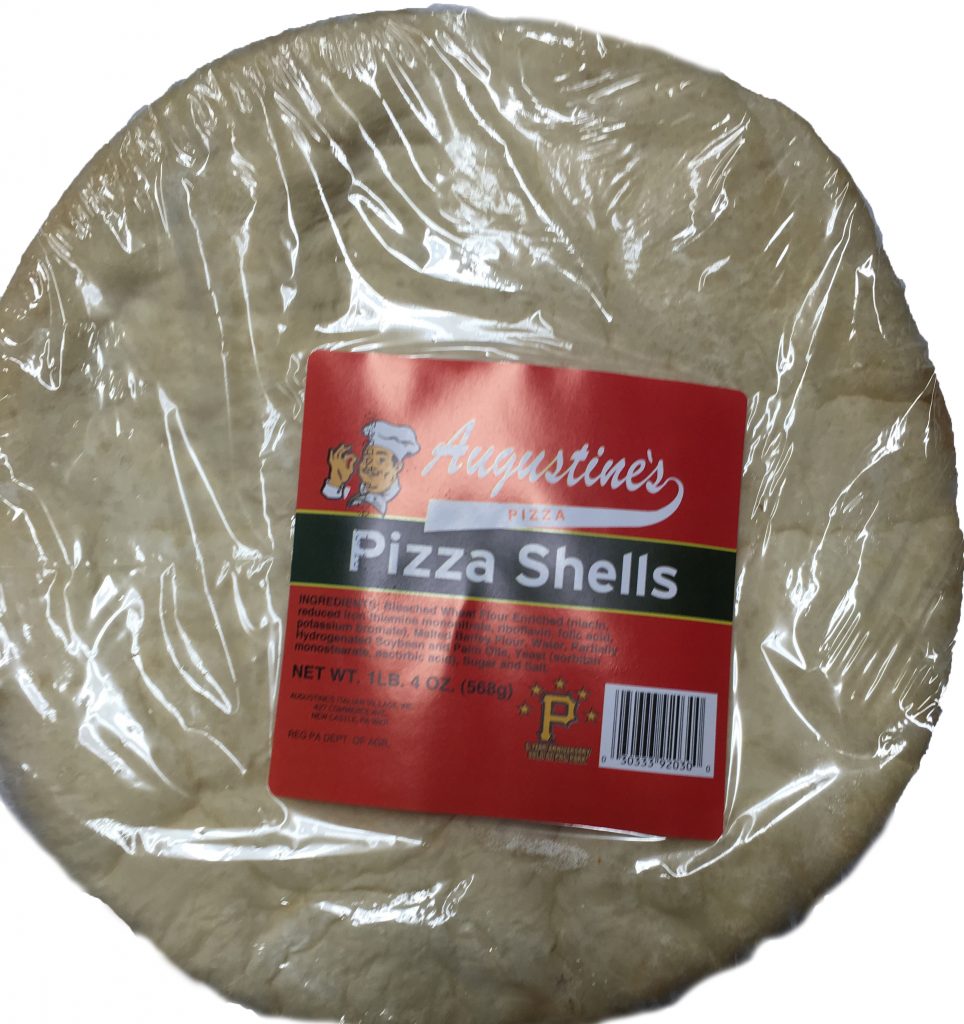 Pizza Shell Top | Augustine's Pizza